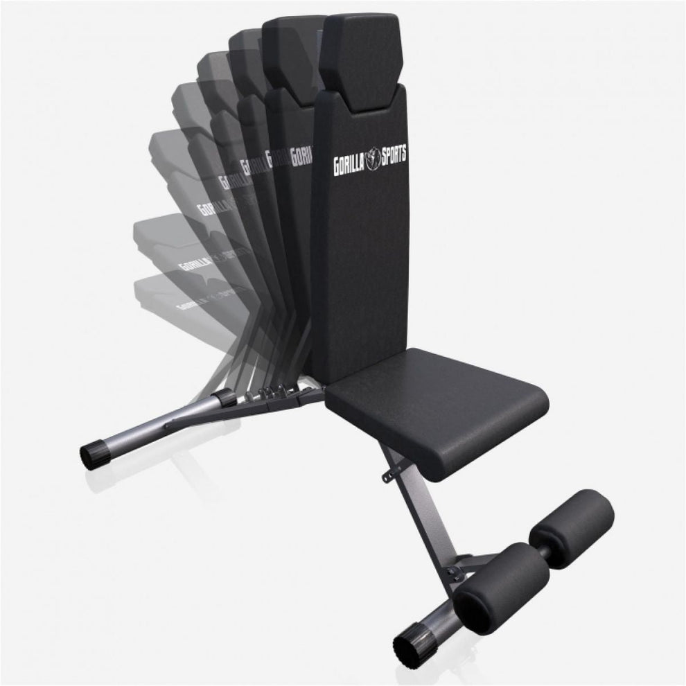 Inklapbare Halterbank – Gorilla Sports